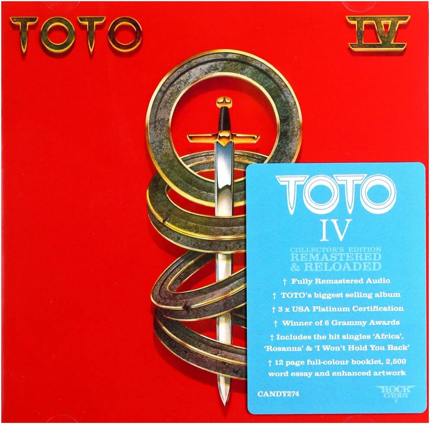 Toto IV (Deluxe Edition): Toto: Amazon.ca: Music