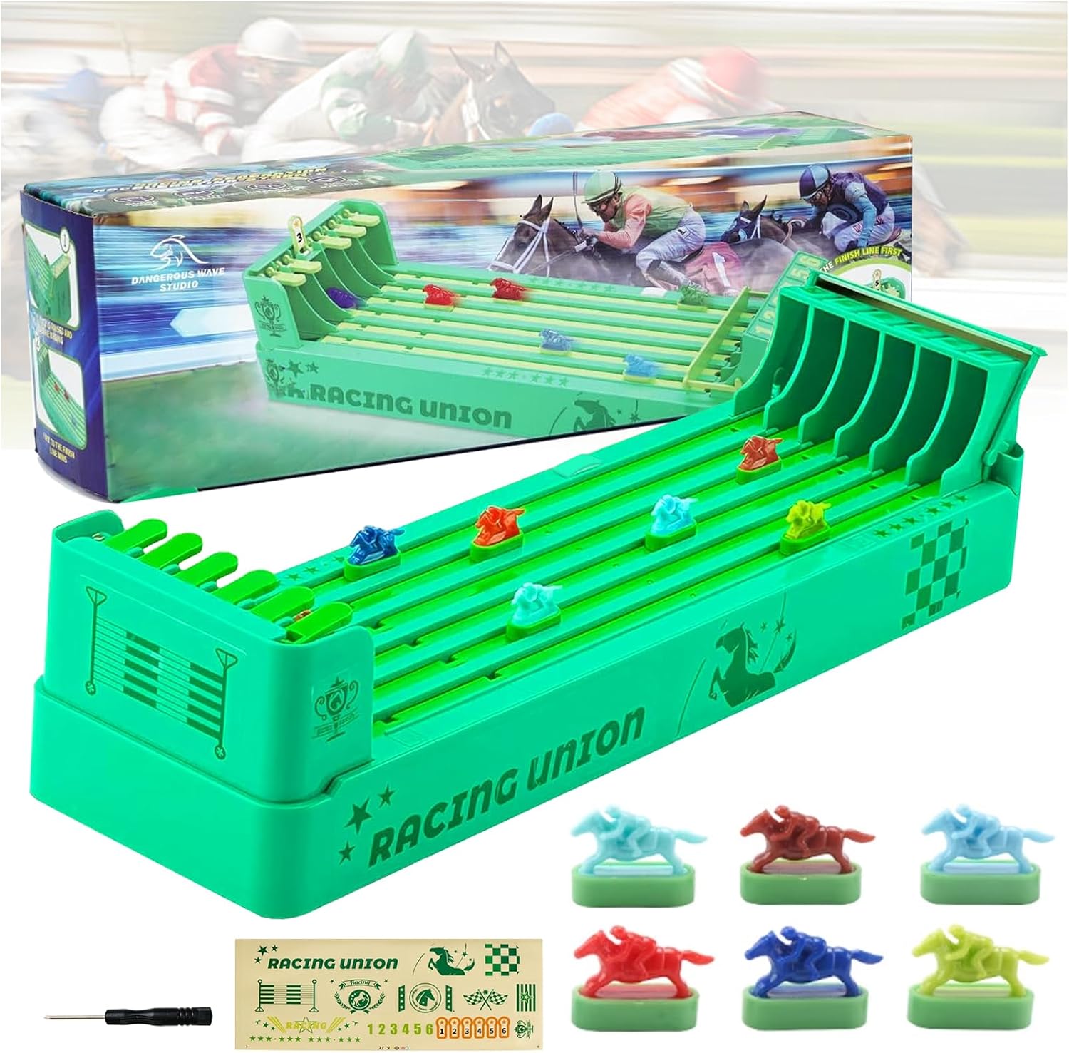 Audasi Pferderennen Brettspiel Horse Racing Game Tischspiele ...