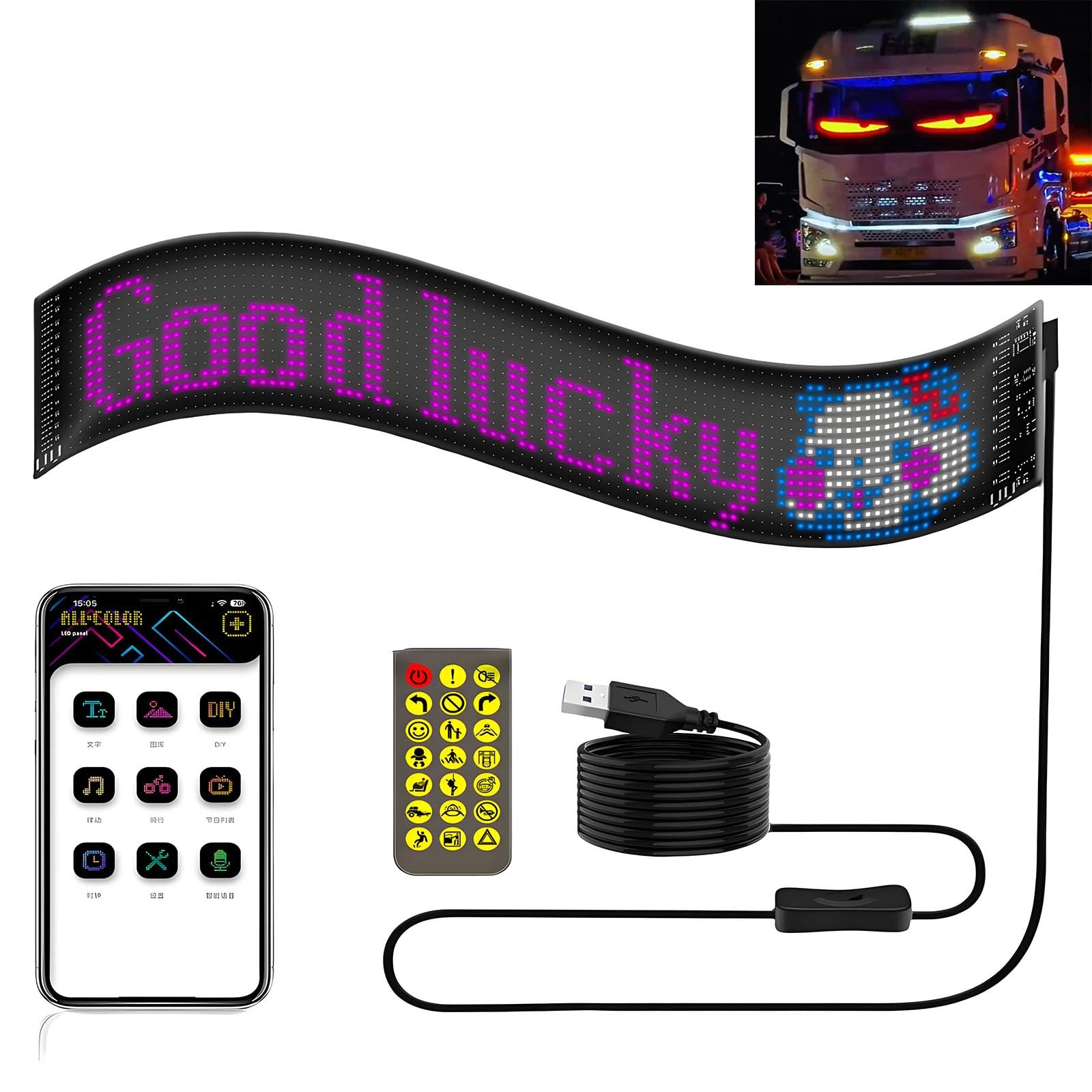 Blazexel Devil Eyes Light for Cars, Blazexel Devil Eyes Big Monster ...