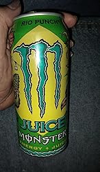 Amazon.com : Monster Energy Juice Rio Punch, Energy + Juice, Energy ...