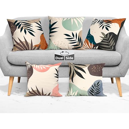 Buy Brizberry® Designer Decorative Satin Kusan Throw Pillow, Both ...