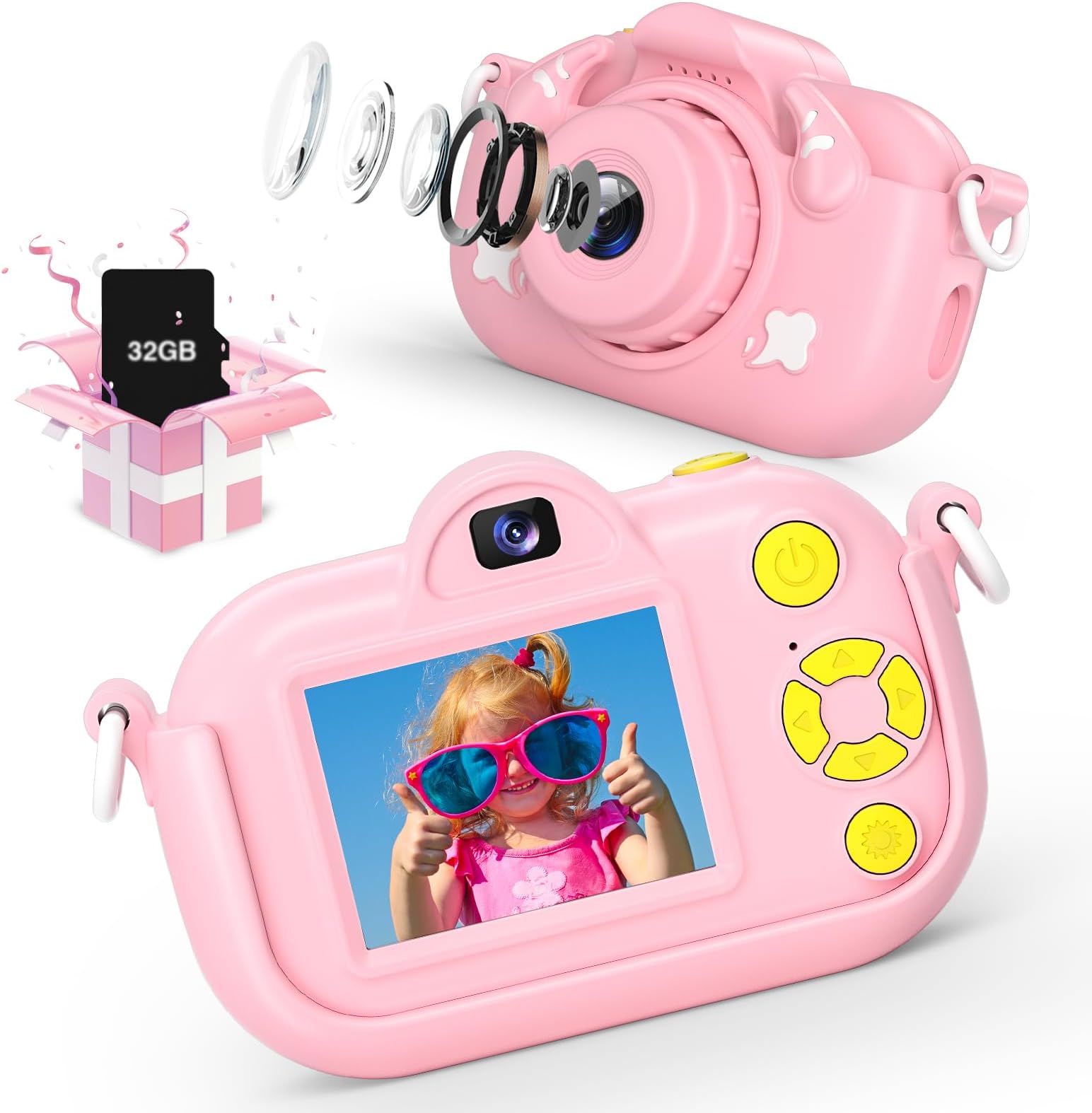 Amazon.com: CHUZHAO Digital Camera Retro, Retro Mini Camera, Vintage ...