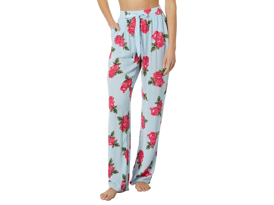 P.J. Salvage Rose In The Usa Pj Pants (Blue Mist) Women's Pajama ...