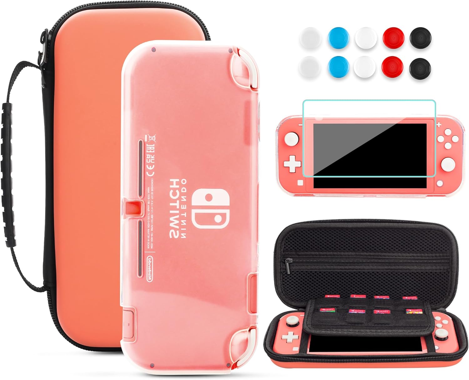 Amazon.com: FANPL Switch Lite Accessories Bundle -Carrying Case for ...