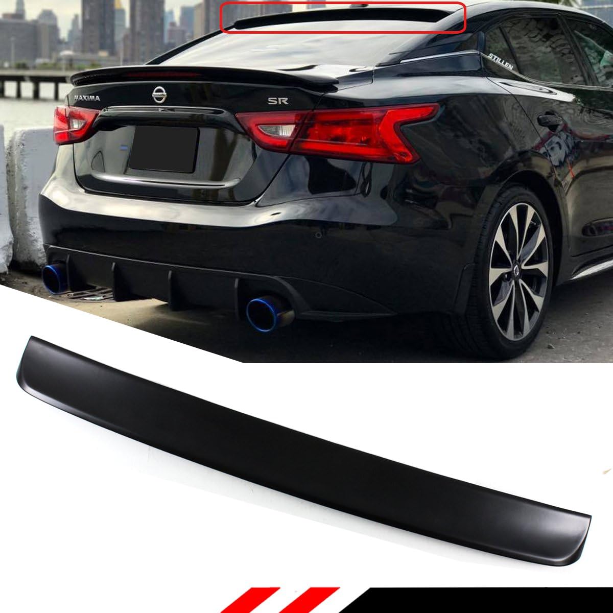 Amazon.com: Factory Style SR Spoiler Made for The Maxima 2016-2022 ...