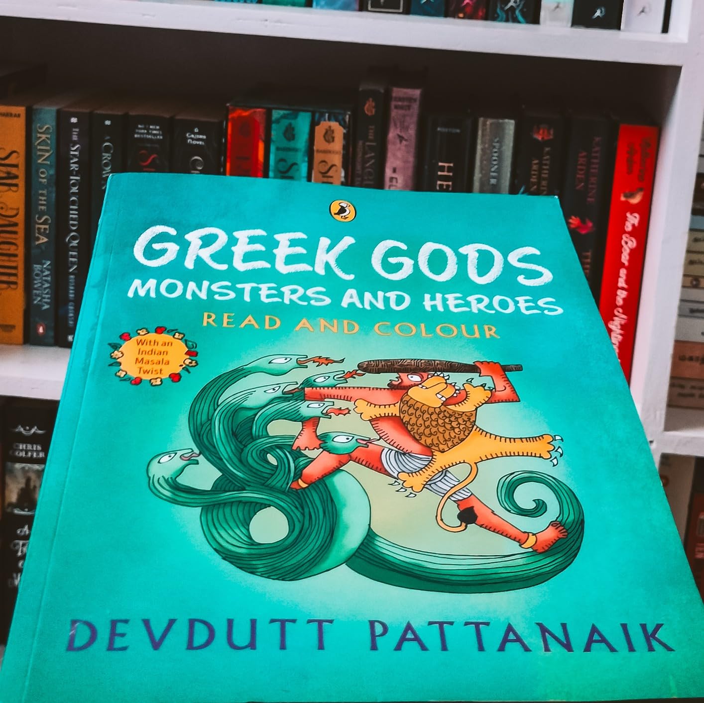 Buy Greek Gods, Monsters and Heroes: Read and Colour Book Online at Low ...