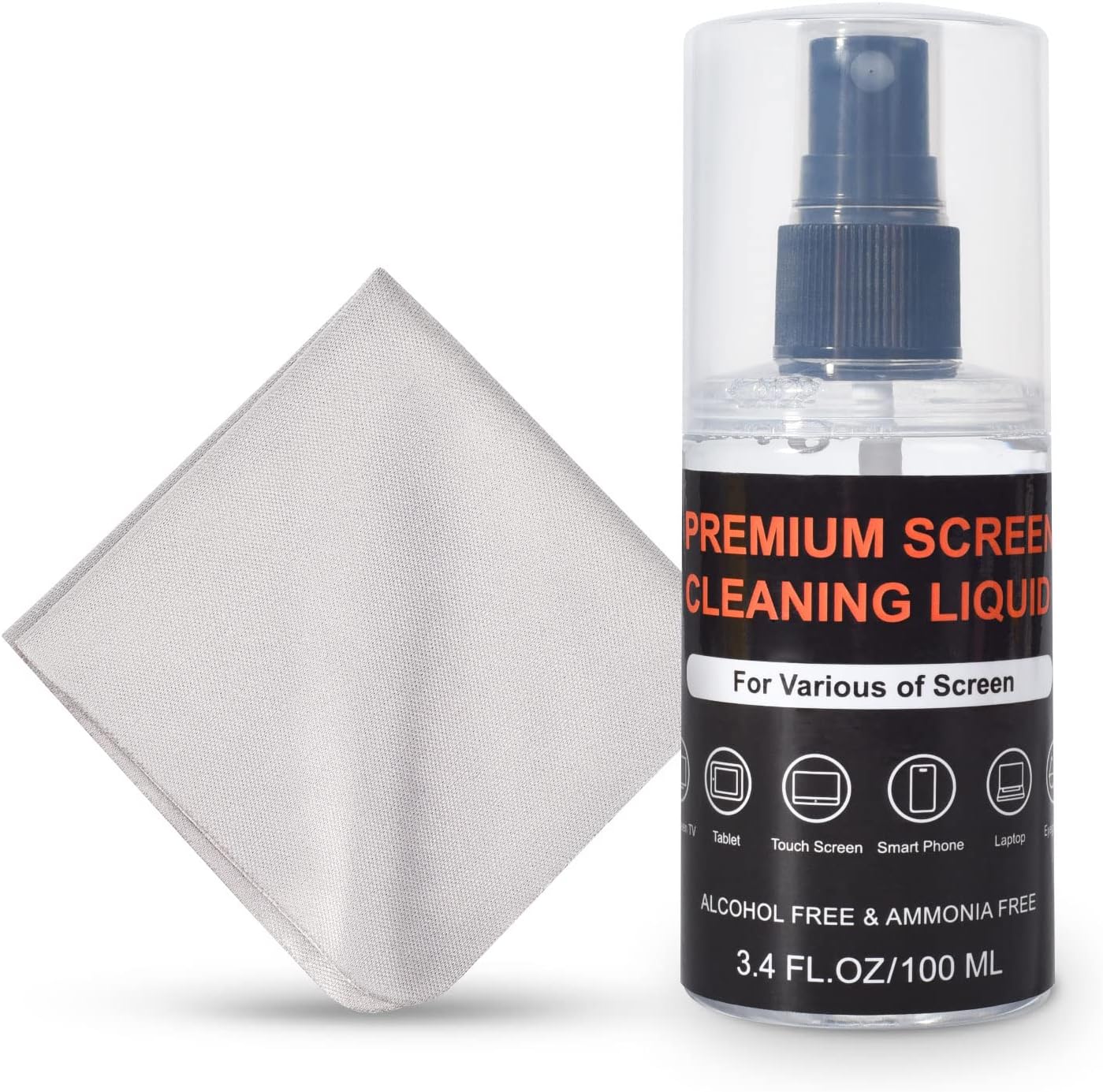 Amazon.com: Screen Cleaner Spray Kit for Computer Laptop TV Ipad iPhone ...