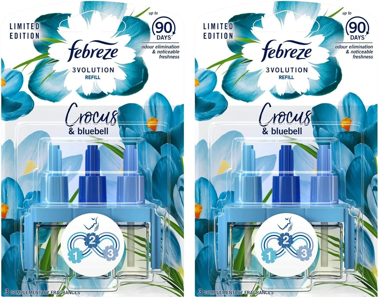 Febreze Ambi Pur 3Volution Air Freshener Plug-in Diffuser Refills, Pack ...