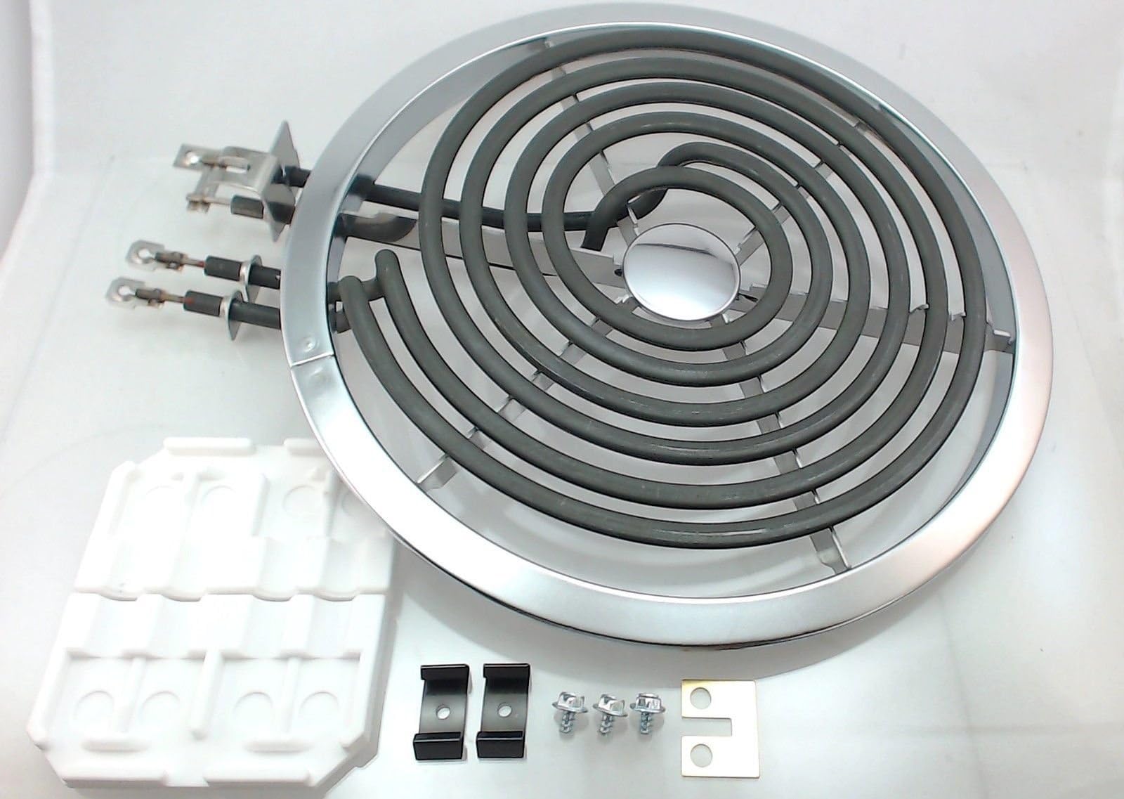 Amazon.com: GE WB31M20 Genuine OEM 6" Porcelain Burner Drip Bowl (Black ...