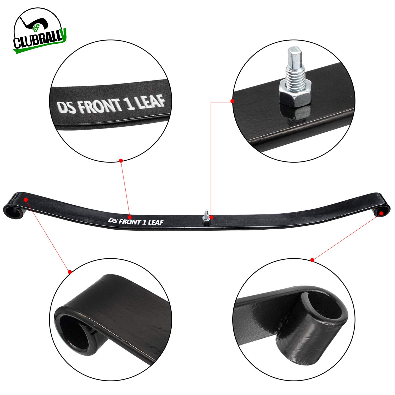 Snapklik.com : CLUBRALLY Standard/Heavy Duty Front Leaf Spring