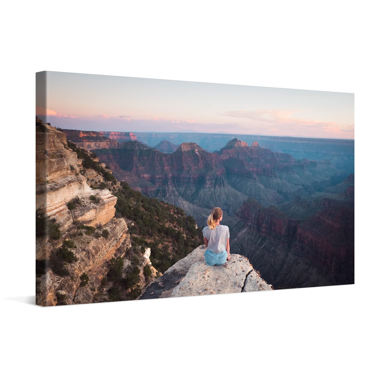 Amazon.com: PICANOVA – Canvas Prints with Your Photo 24x16 inch ...