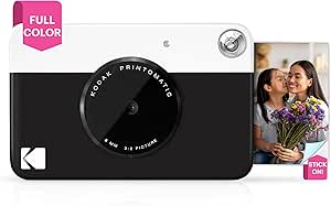 Amazon.com: KODAK Printomatic Digital Instant Print Camera - Full Color Prints On Zink 2x3 ...