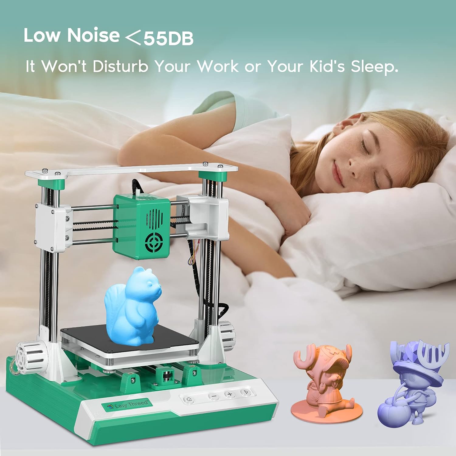 Buy Haosegd K1 3D Printers Mini 3D Printer for Kids Ages 8-10, 12, 14 ...