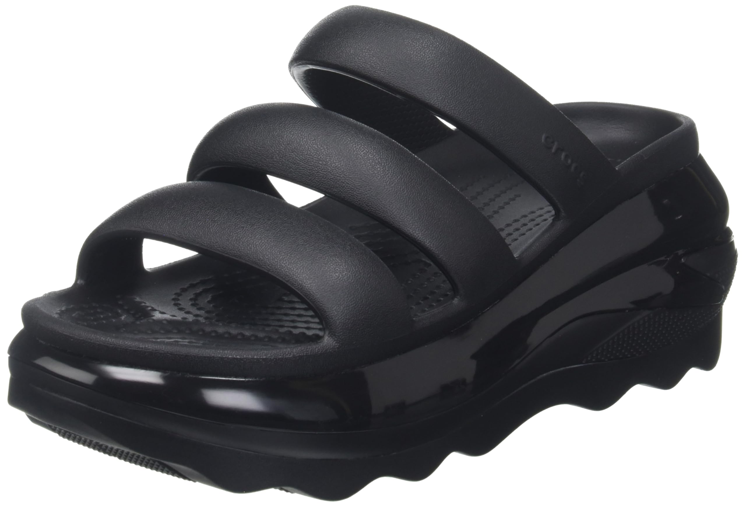 Amazon.com | Crocs Unisex-Adult Mega Crush Triple Strap Sandal Platform ...