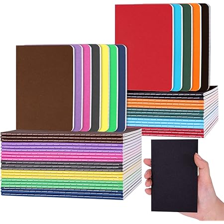 Amazon.com : Sherr 60 Pack Small Pocket Notebook 3x5 Inch Mini Spiral ...