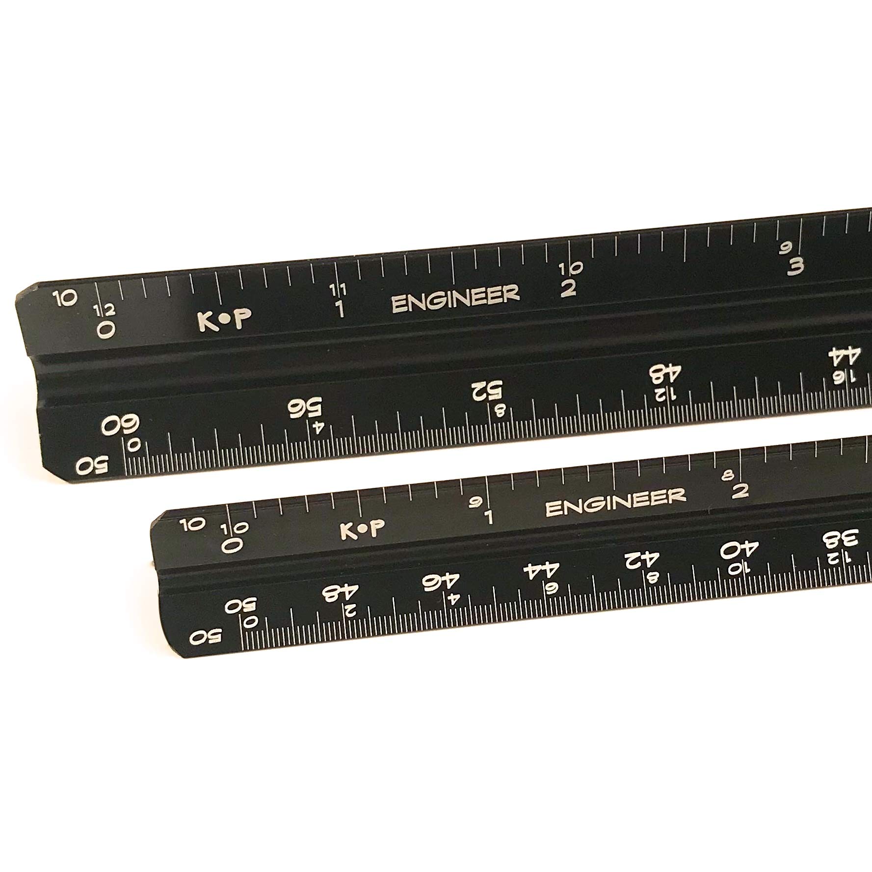 Buy Triangular Imperial Engineering Scale Ruler 12Inch Laser Etched ...