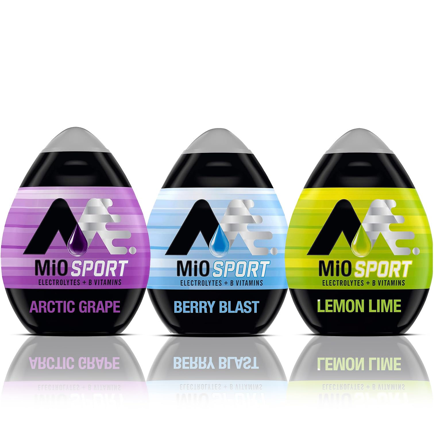 Amazon.com : Mio Sport Variety Pack | 3 Flavors: Arctic Grape, Lemon ...