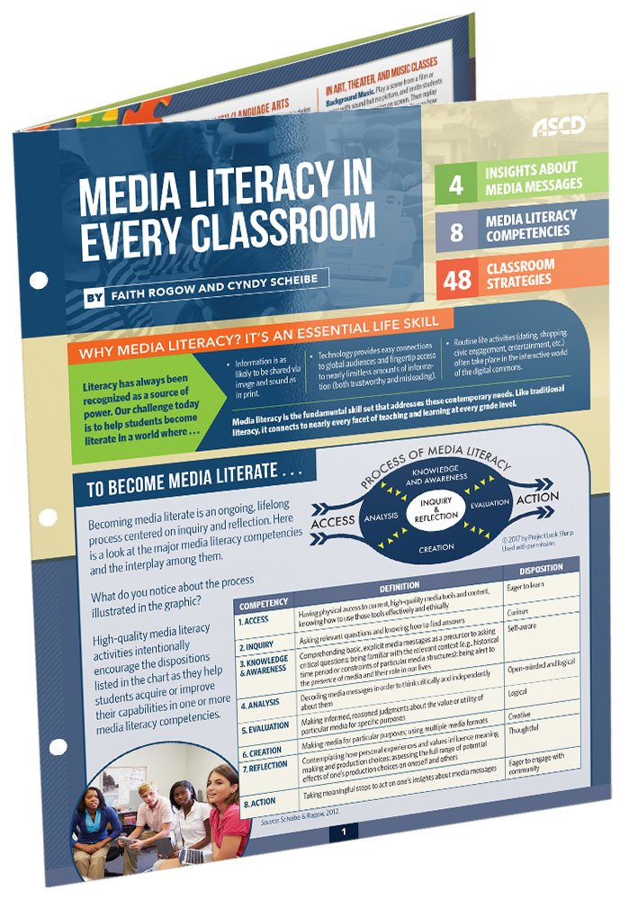 Media Literacy in Every Classroom (Quick Reference Guide 25-Pack ...