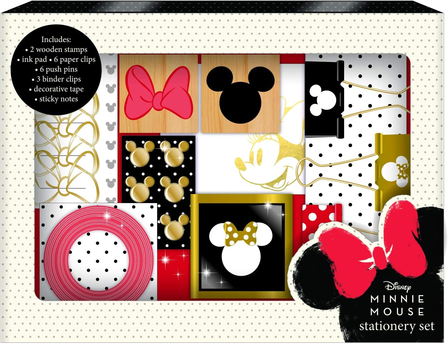 Disney Minnie Mouse Stationery Set and Office Supplies : Amazon.co.uk ...
