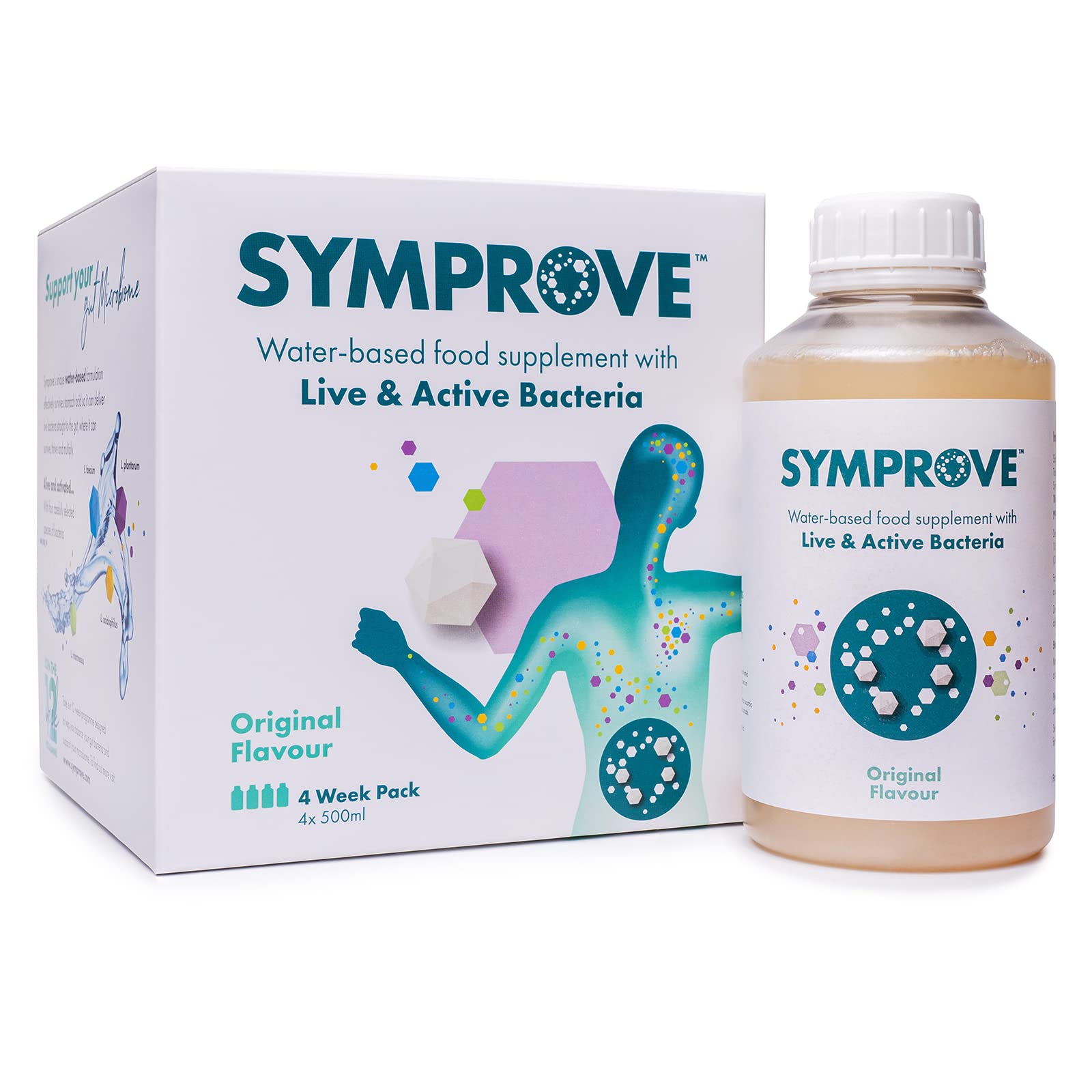 Buy Symprove Daily Food Supplement, Delivers Live and Active Bacteria ...