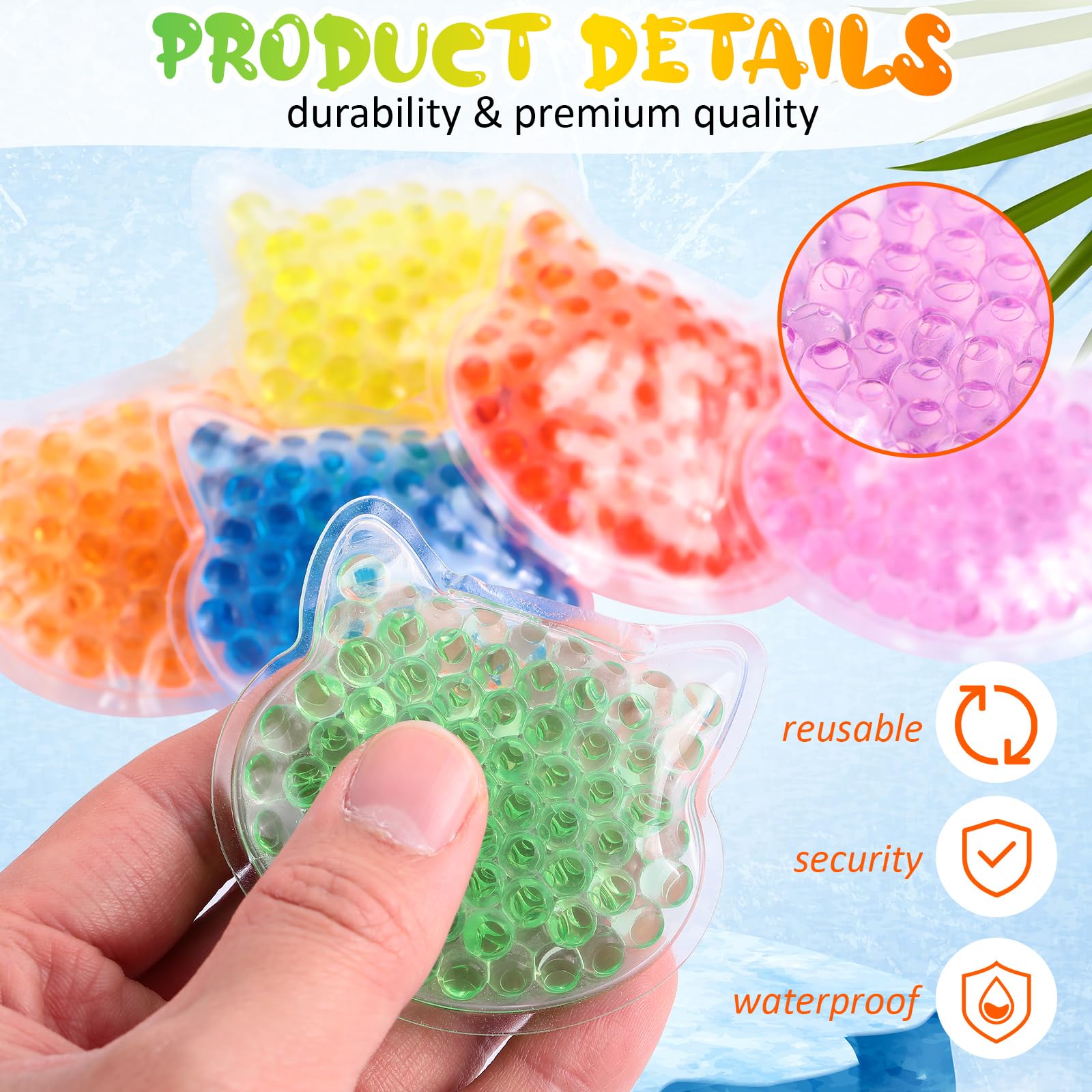 Snapklik.com : 30 Pcs Boo Boo Ice Pack Cold Packs Reusable Ice Packs ...