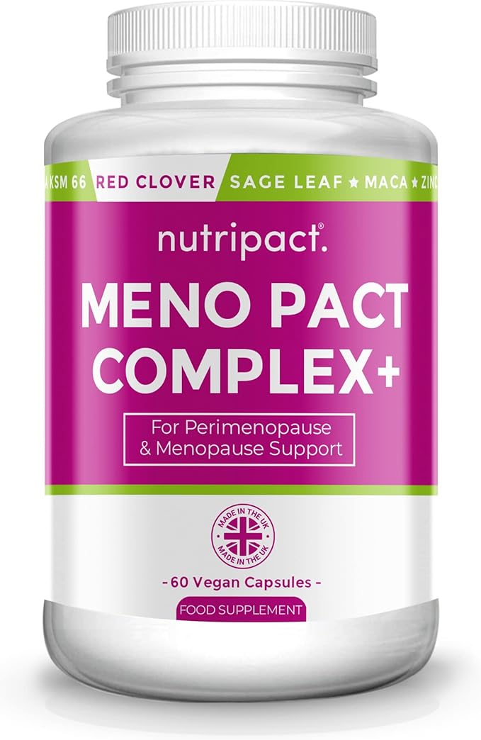 Meno Pact Complex - 17 Active Ingredients - Perimenopause & Menopause ...