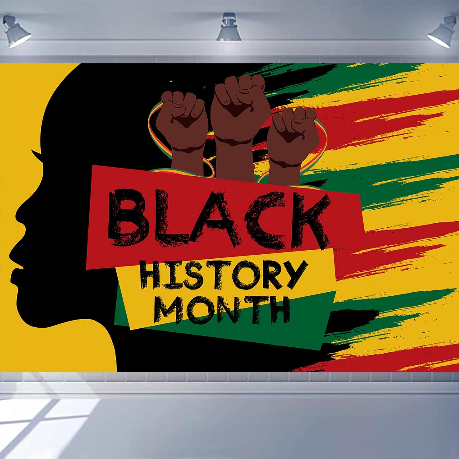 Amazon.com: Black History Month Banner African American Emancipation ...