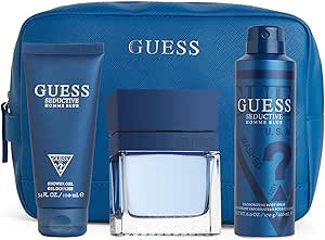 GUESS SEDUCTIVE BLUE (M) SET EDT 100ML + 100ML SG + 226ML BODY SPRAY+ ...
