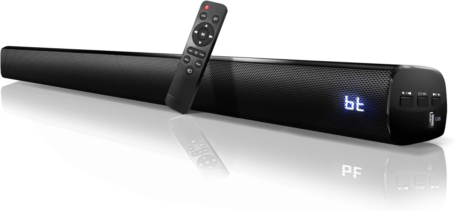 Amazon.co.jp: FunLogy SOUND2（スピーカー/サウンドバー）【2.2ch / 総合70W / Bluetooth対応/ワイヤレス/光デジタル対応/光デジタルケーブル付属 ...