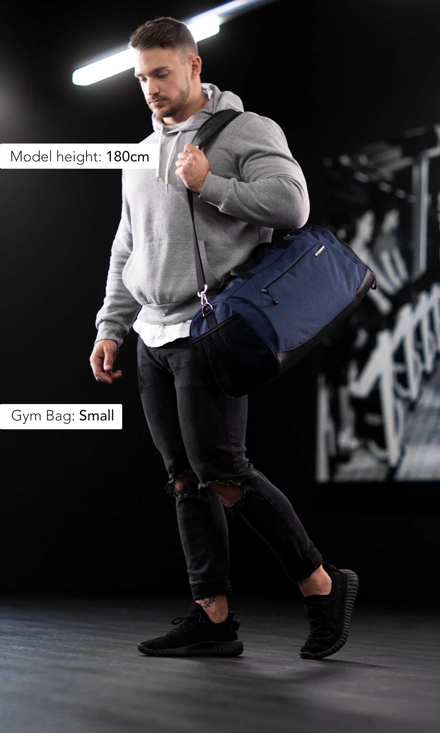Snapklik.com : Fitgriff Gym Bag V1 For Men & Women
