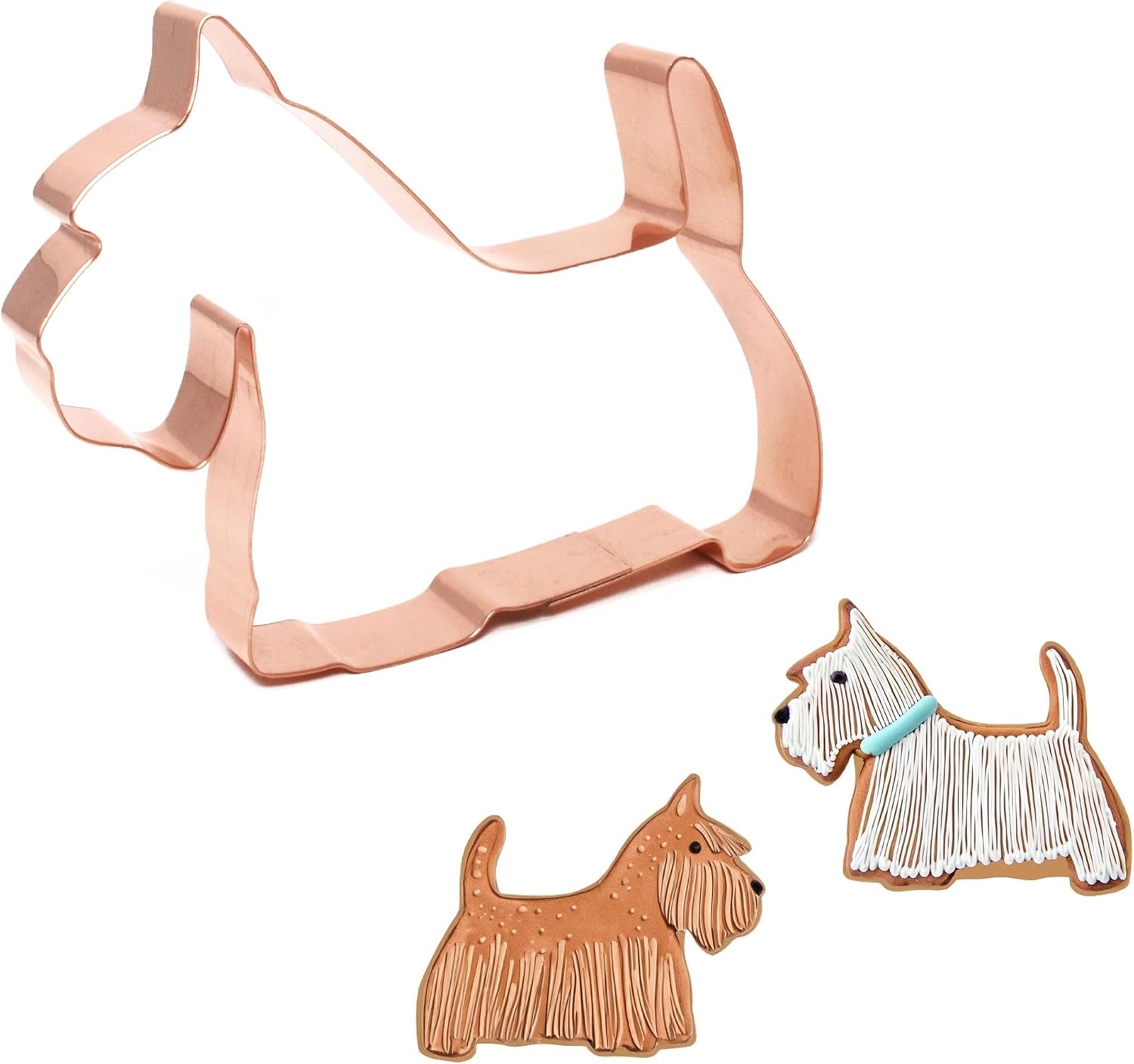 Amazon.com: The Fussy Pup Scottish Terrier Cookie Cutter 5 Inch ...