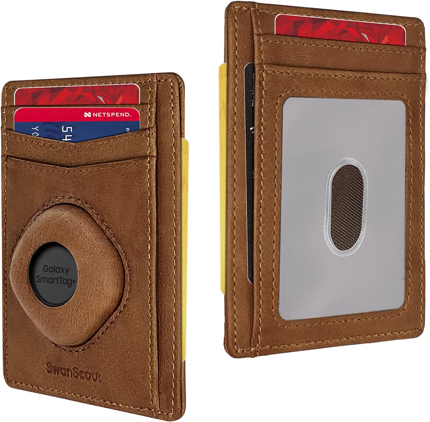 Amazon.com: Wallet for Men Compatible with Samsung Smart Tag Plus/Smart ...