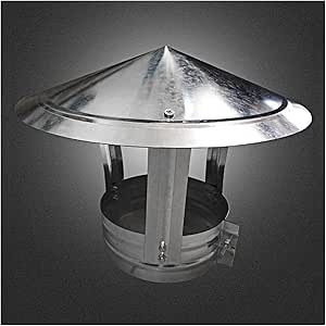 Amazon.com: Cone Top Chimney Cap,304 Stainless Steel Chimney Caps ...