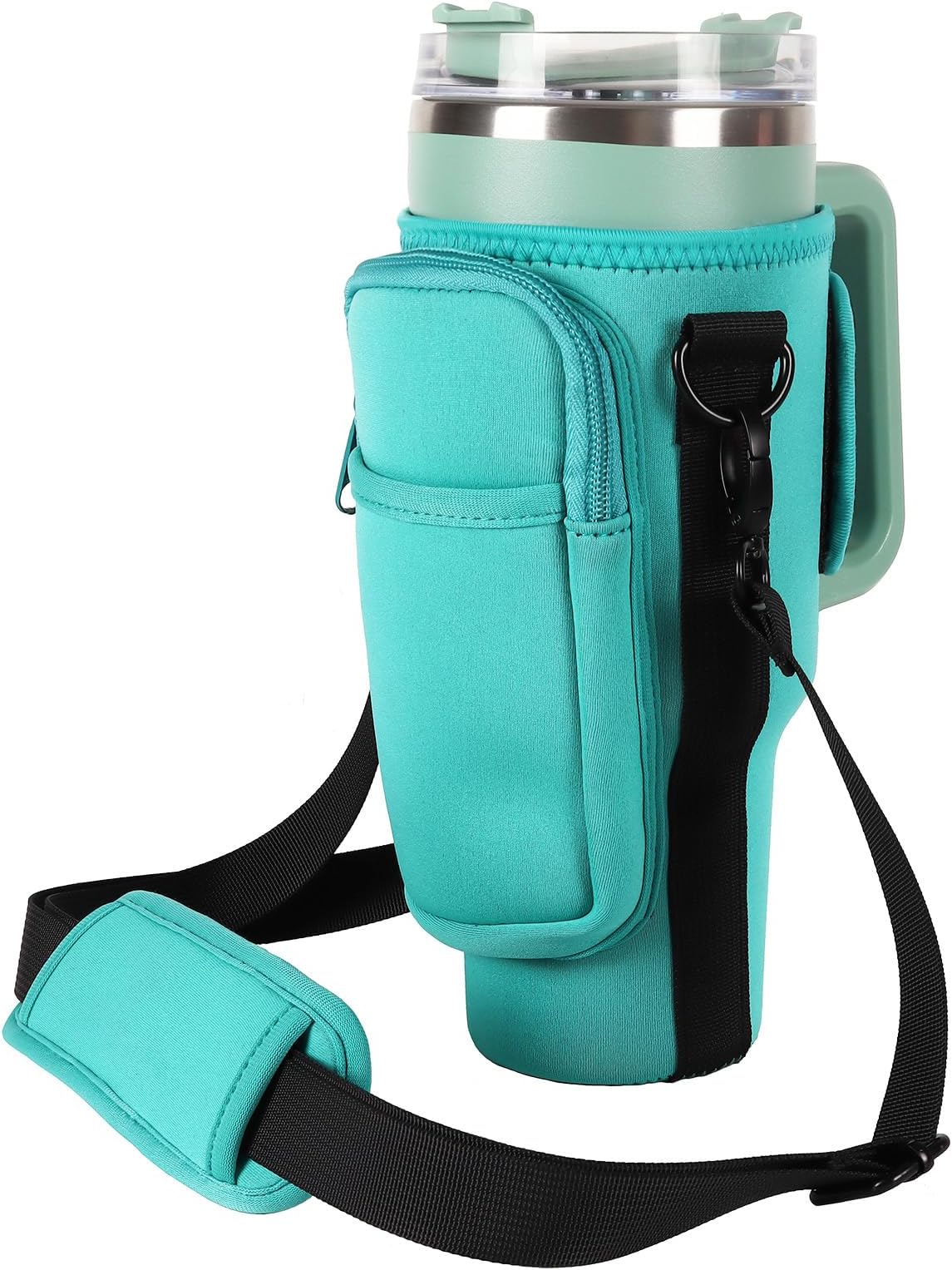 Amazon.com: Crossbody Water Bottle Holder with Strap - Minimalist Water ...