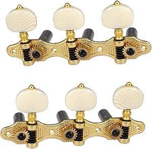 Amazon.com - 2 Row Classical Guitar Tuning Peg Acoustic Guitar Tuners 1 ...