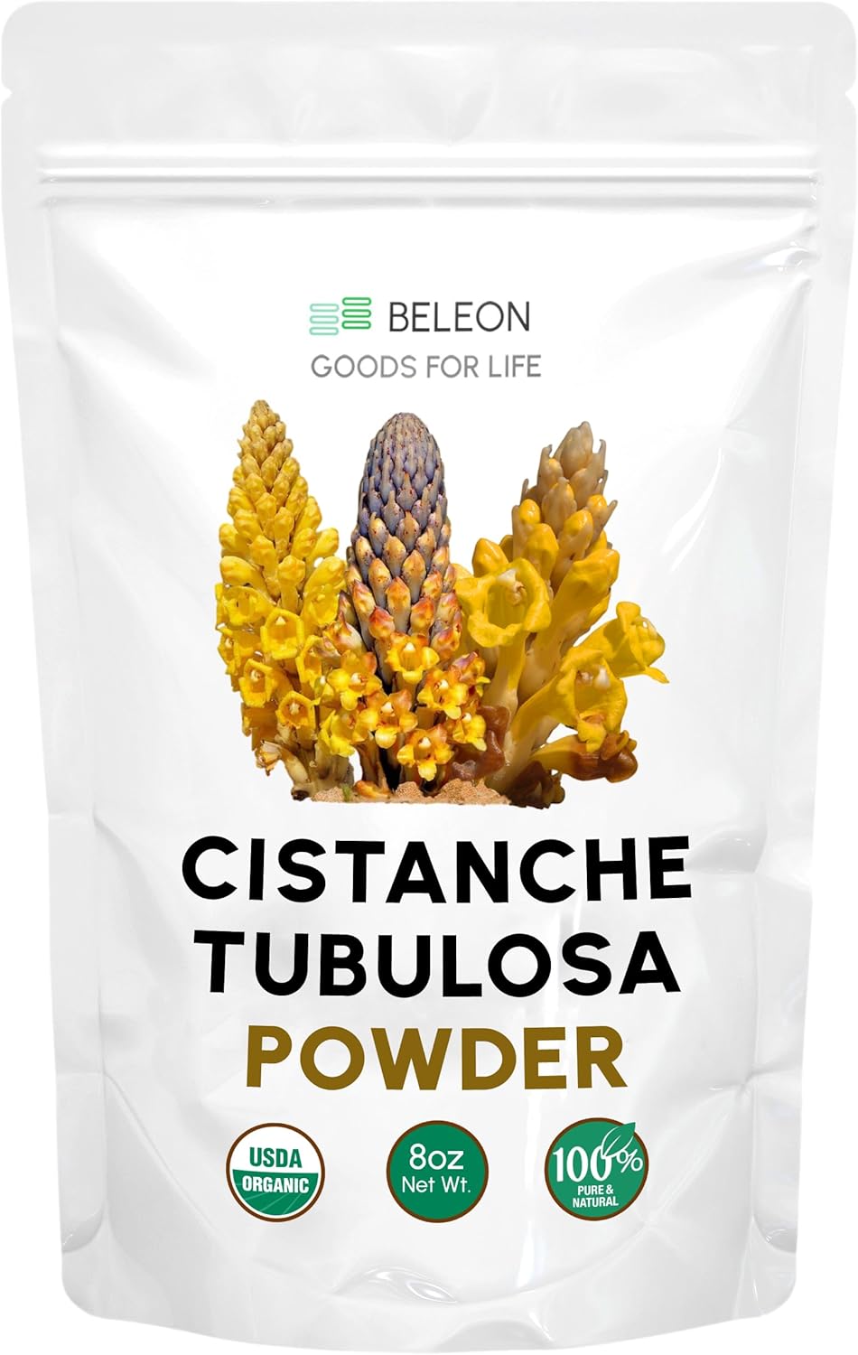 Amazon.com: Beleon Goods For Life Cistanche Tubulosa Powder 8 oz ...