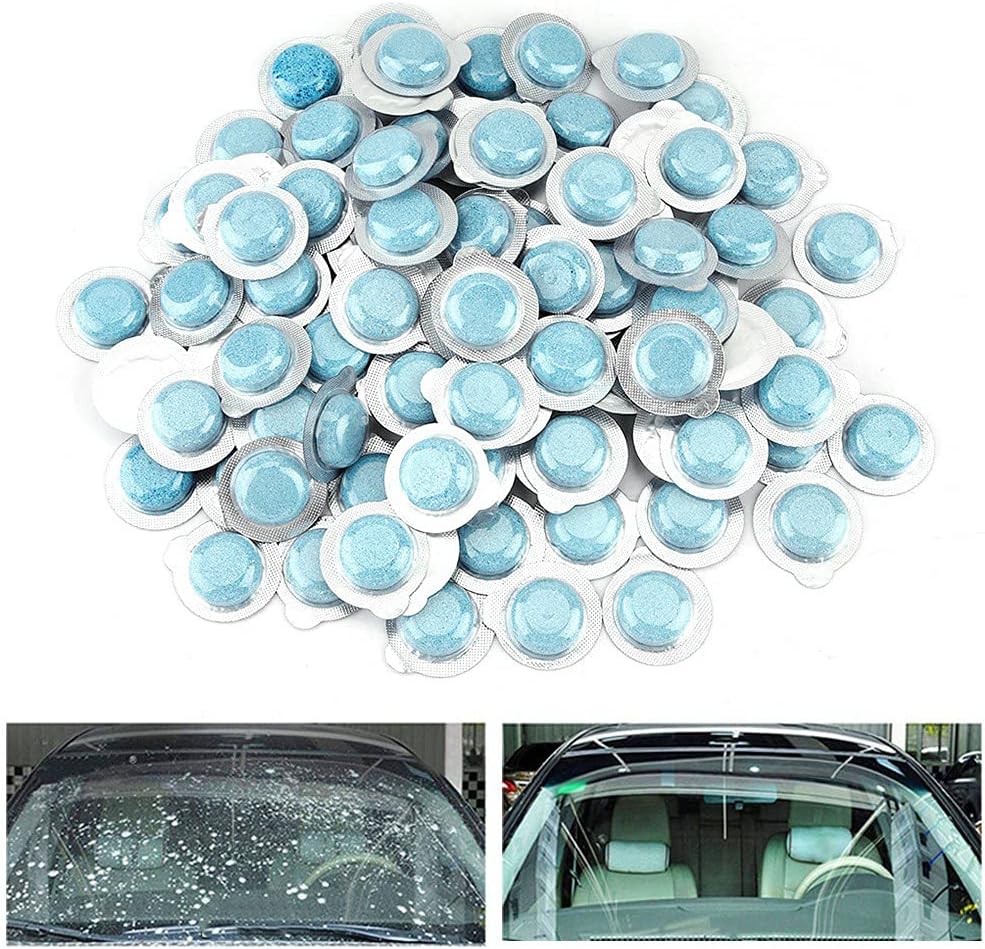 Keeenso Windshield Washer Fluid Tablets, Windshield Wash Effervescent ...