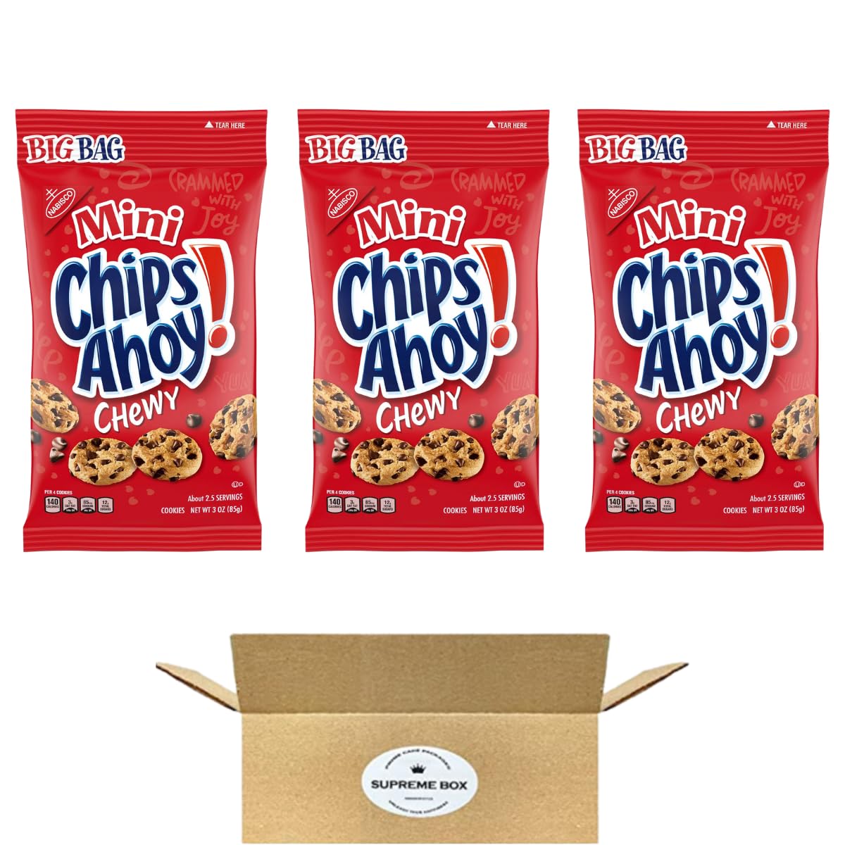 Amazon.com: CHIPS AHOY! Mini Chips Ahoy Chewy Chocolate Chip Cookies ...