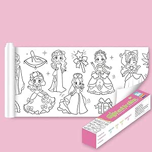 Amazon.com: 2025 New Drawing Roll, Pasteable Large Coloring Paper Roll ...