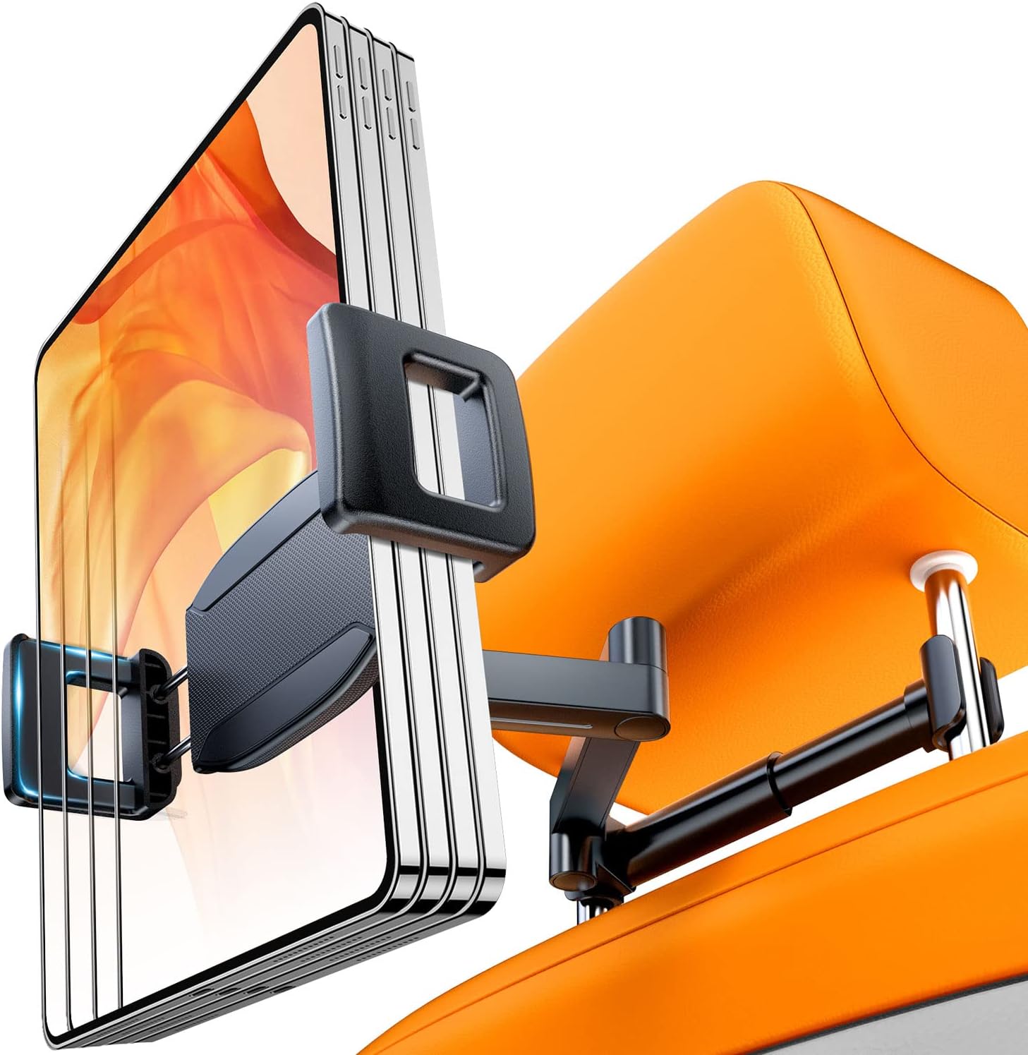 Amazon.com: Lamicall Car Headrest Tablet Holder - [3 in 1 Extension Arm ...