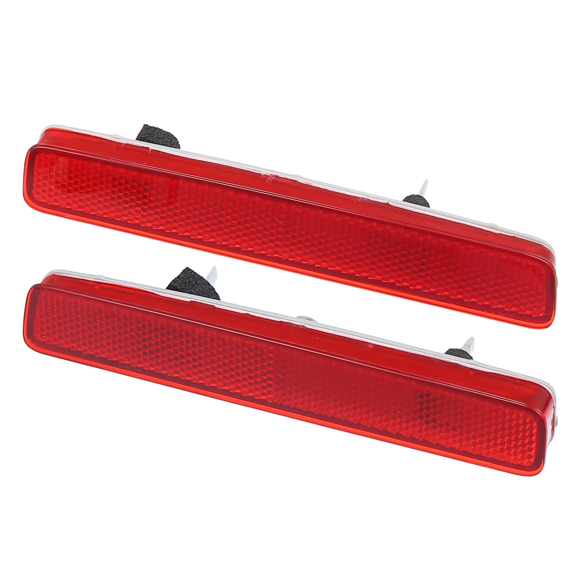 Amazon.com: X AUTOHAUX 1 Pair Rear Bumper Reflector Side Marker for ...