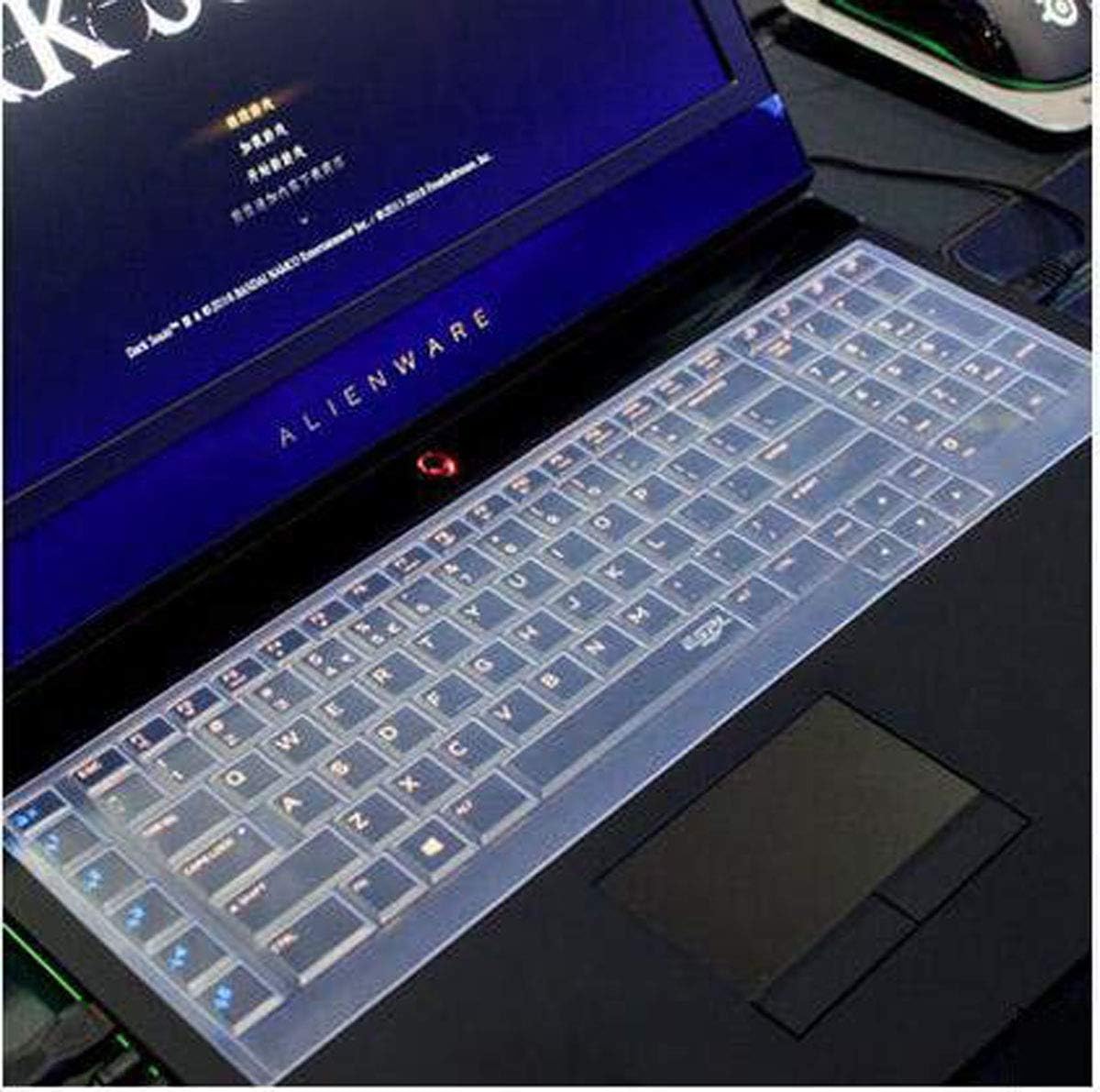 Saco Silicone Keyboard Cover Skin for 2020 Dell Alienware 17 R5 17.3 ...