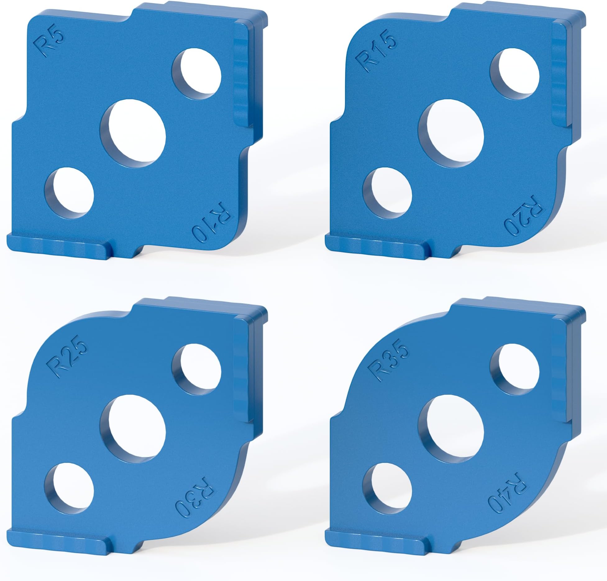 Amazon.com: 8 Piece Corner Radius Template Set for Routers, Woodworking ...