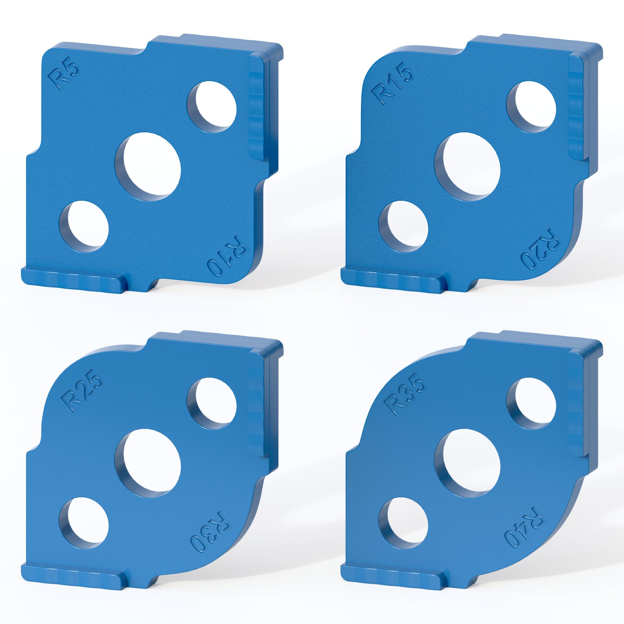 Snapklik.com : Radius Jig Router Templates 4 Pcs, Corner Radius Routing ...