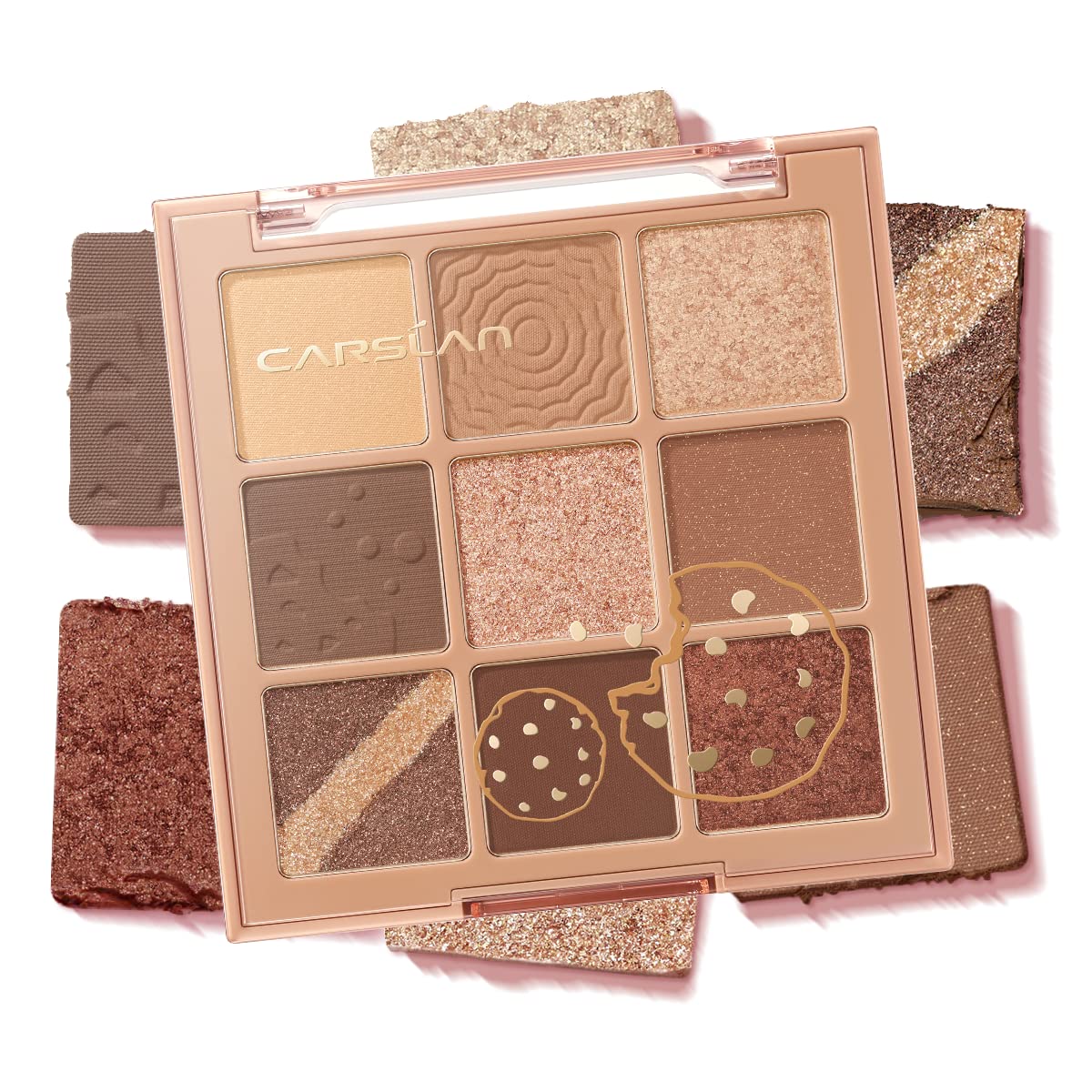 Amazon.com : CARSLAN Naked Eyeshadow Palette, Ultra-Pigmented Makeup ...