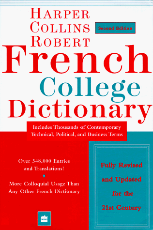 Dic Collins-Robert French-English, English-French Dictionary : Amazon ...