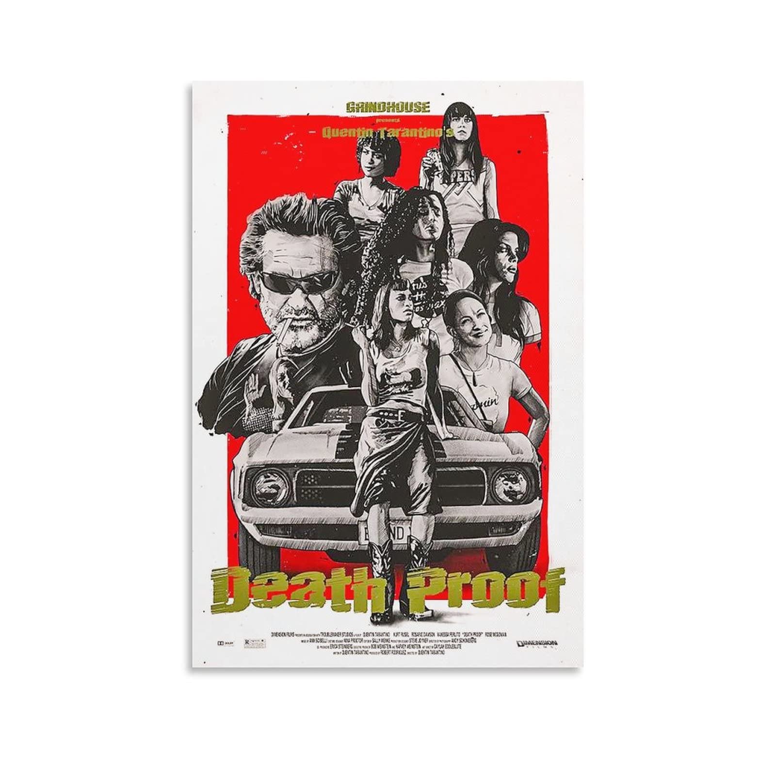 Death Proof Poster Grind House: Death Proof