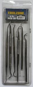 Toolzone 6Pc Hook And Pick Set : Amazon.co.uk: DIY & Tools