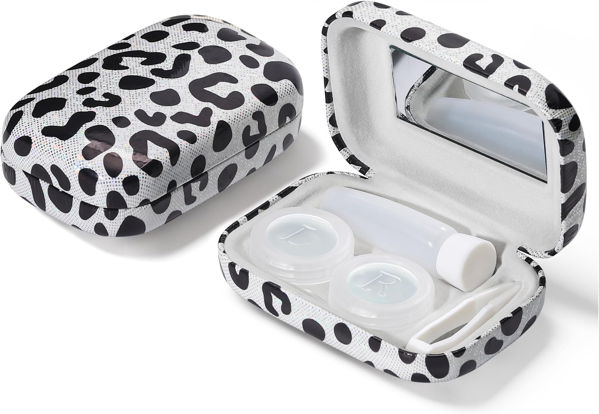 Amazon.com: Erewa 4 Pack Colorful Contact Lens Case Kit with Mirror ...