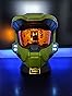 Amazon.com: HALO Master Chief Deluxe Helmet with Stand - LED Lights on ...